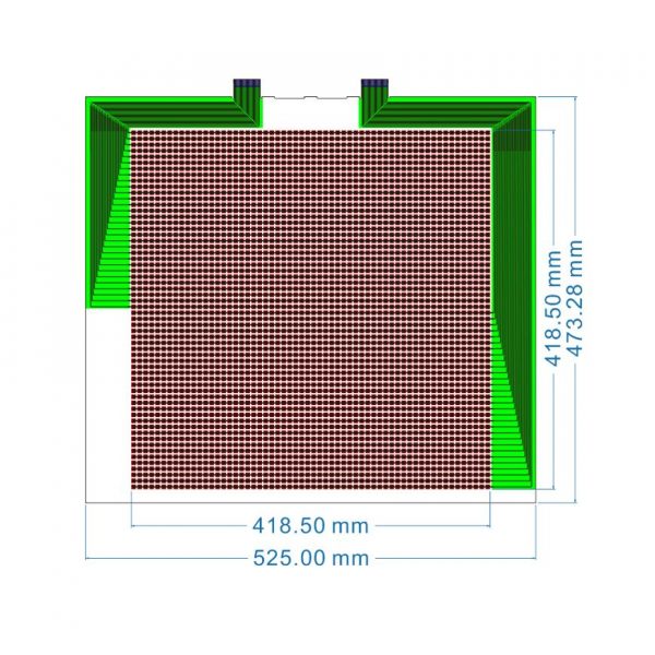 matrix force sensing resistor 60*60